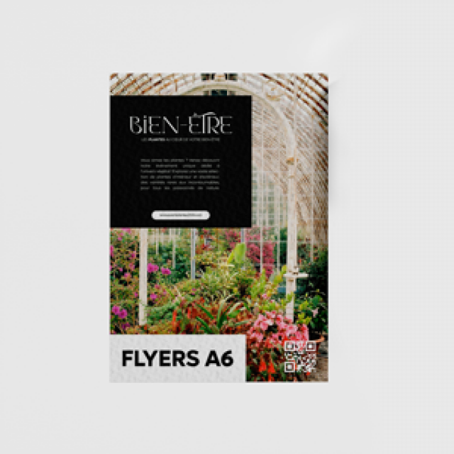 Impression Flyers Haut de Gamme - Flyers Luxe - Comoprint